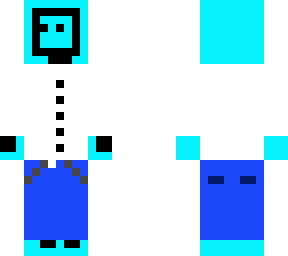 STICKMAN BLUE | Minecraft Skin