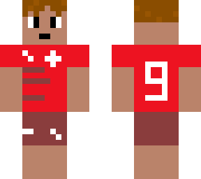 swiss football shirt | Minecraft Skin