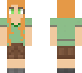 The New 2021 Minecraft Alex | Minecraft Skin