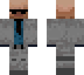 thicc office steve agent brutus yes | Minecraft Skin