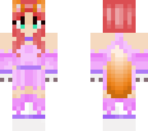 aphmau wolf girl | Minecraft Skins