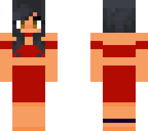 Aphmau on the beach | Minecraft Skin