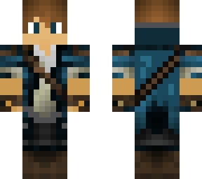 Blue hunter | Minecraft Skin