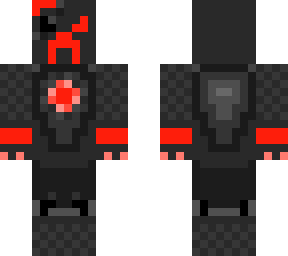 Creeper Cyborg special effects | Minecraft Skin