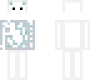 cute snow fox | Minecraft Skin