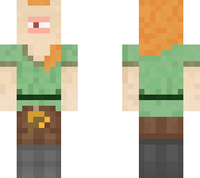 Funny Alex Skin | Minecraft Skin