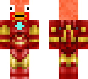 Iron Man Fish | Minecraft Skin