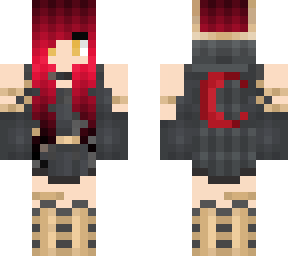 Kikuo girl | Minecraft Skin