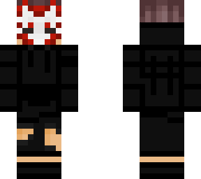 kitsune mask | Minecraft Skin