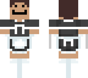 kkatamina skin maid outfit | Minecraft Skin