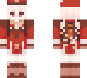 Genshinimpact Klee Jean Minecraft Skins