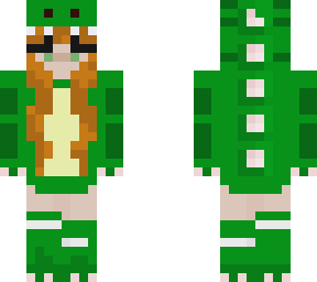 lizard girl | Minecraft Skin