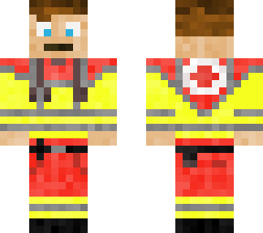 PARAMEDIC ARZT SANITTER RETTUNGSDIENST | Minecraft Skin