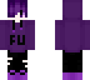 Emo Boy Purple Minecraft Skins