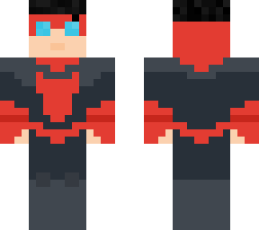 red invincible | Minecraft Skin