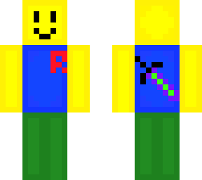 Roblox Noob With Sword | Minecraft Skin