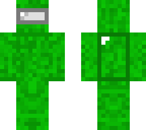 among us green color | Minecraft Skin