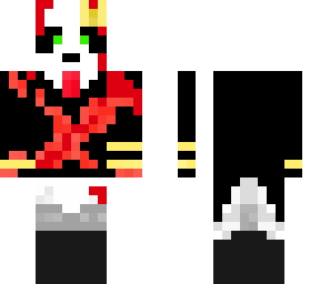 Bloody panda | Minecraft Skin