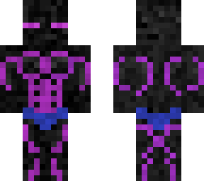 Buff Enderman | Minecraft Skin