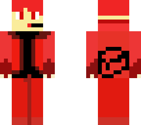 gamer rojo | Minecraft Skin