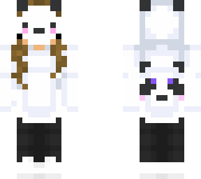 Panda Girl | Minecraft Skins