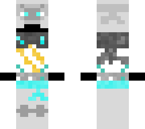 Ninjago Season 15 Zane MASK | Minecraft Skin