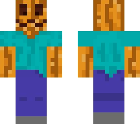 Pumpkin Steve | Minecraft Skin