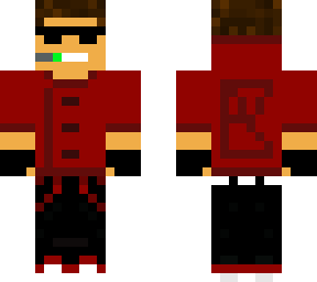 Red Fancy Boy | Minecraft Skin