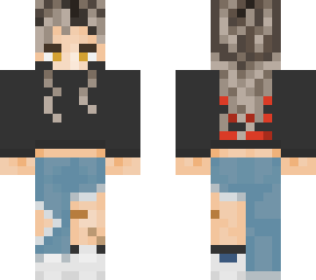 Ripped Jeans Girl | Minecraft Skins