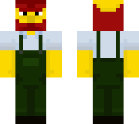 Simpsons, Willie | Minecraft Skin
