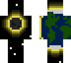 Solar And Lunar Eclipse | Minecraft Skin