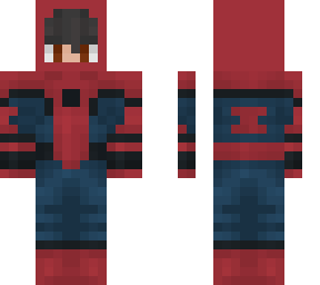 Spider man unmasked | Minecraft Skin