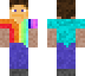 STEVE rainbow | Minecraft Skin