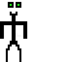 stick man horror | Minecraft Skin