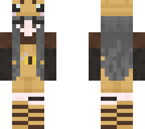 Cute Bee Girl | Minecraft Skin