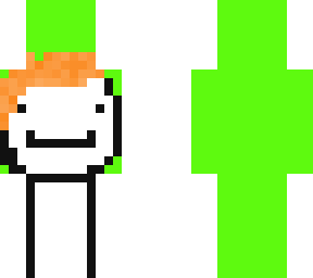 Dream with Alex hair | Minecraft Skin