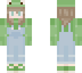 edited frog overalls | Minecraft Skin