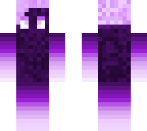 Enderman glowing gradient female | Minecraft Skin