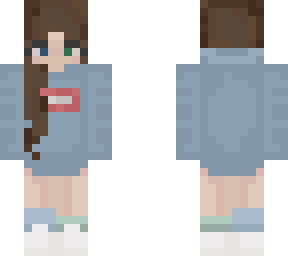 female georgenotfound skin!! | Minecraft Skin