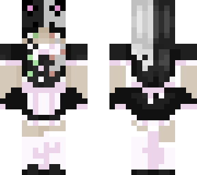 Female Ranboo !cat maid | Minecraft Skin