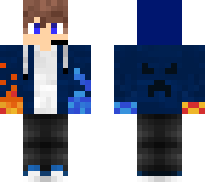 Fire Water Skin By Epic | Minecraft Skin