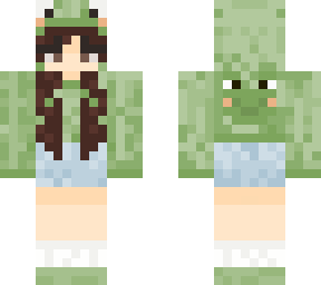 Frog girl | Minecraft Skin