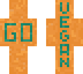 Go Vegan | Minecraft Skin