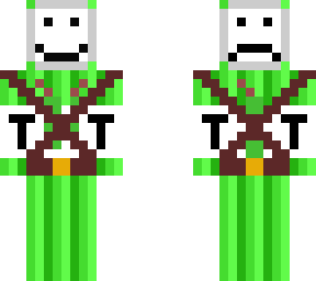 Green TNT man | Minecraft Skin