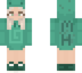 karl jacobs frog girl | Minecraft Skins