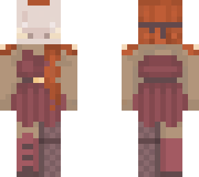 piglin girl | Minecraft Skins