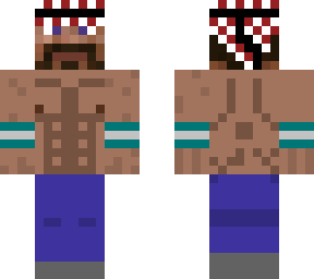 arabic steve with 6 packs | Minecraft Skin