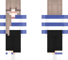 blue aesthetic skin | Minecraft Skin