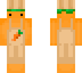 carrot with hat | Minecraft Skin