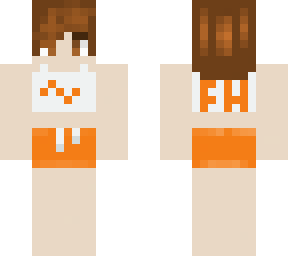 Femboy Hooters uniform | Minecraft Skin